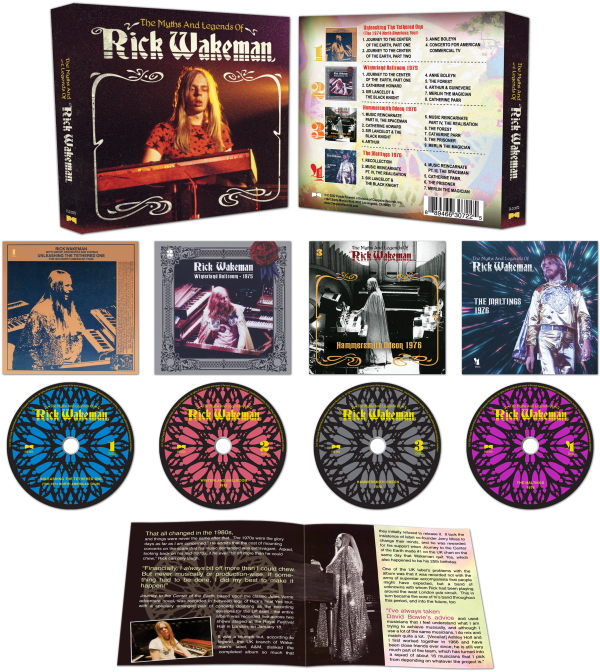 Rick Wakeman – The Myths and Legends of Rick Wakeman packshot cropped ...